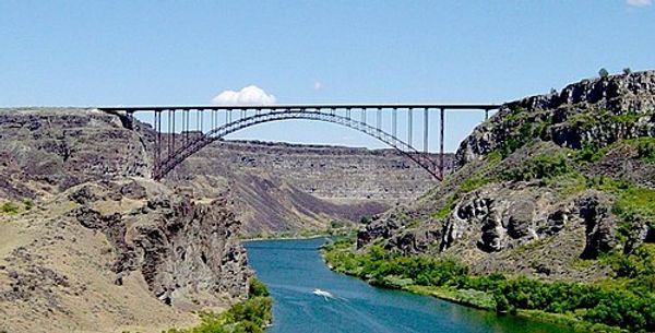 Idaho's I.B. Perrine Bridge Ranked by Cyclists Among the Sca...