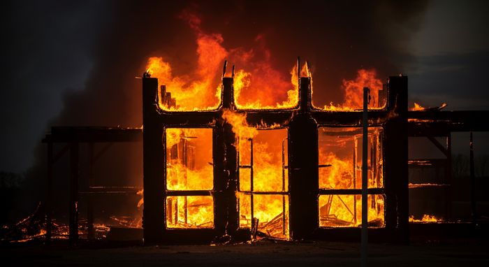 Structure Fire Near Mountain Home Prompted Evacuations, Inju...