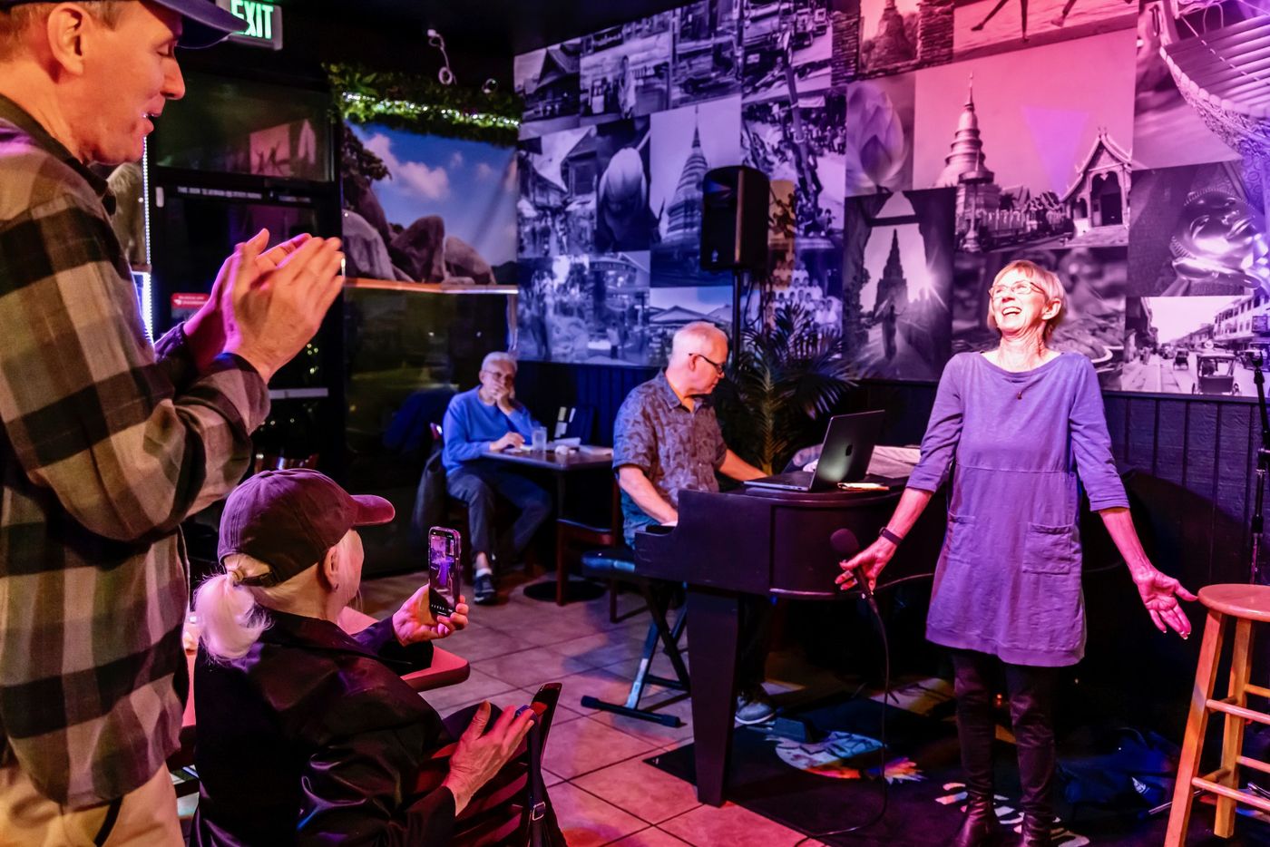 Lifetime in the arts: jazz singer Shelley Burns