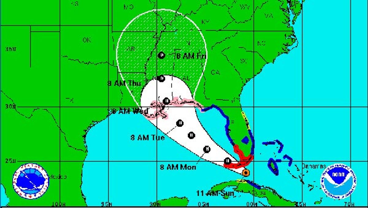 Tropical Storm Isaac starts lashing Florida Keys; forecast f...