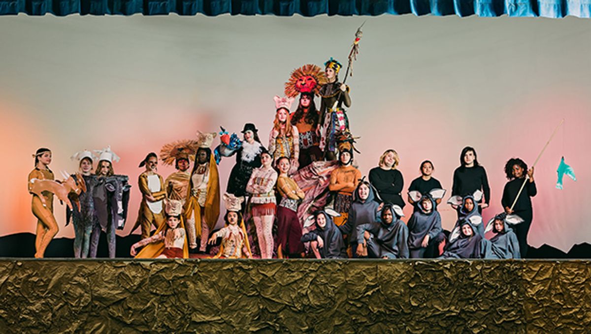 Photo Gallery: ACCS Drama Club preparing to wrap Lion King Jr. perform...
