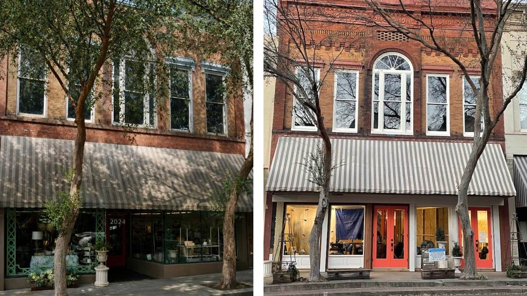New downtown Natchez business façades taking shape as part of ARPA gra...
