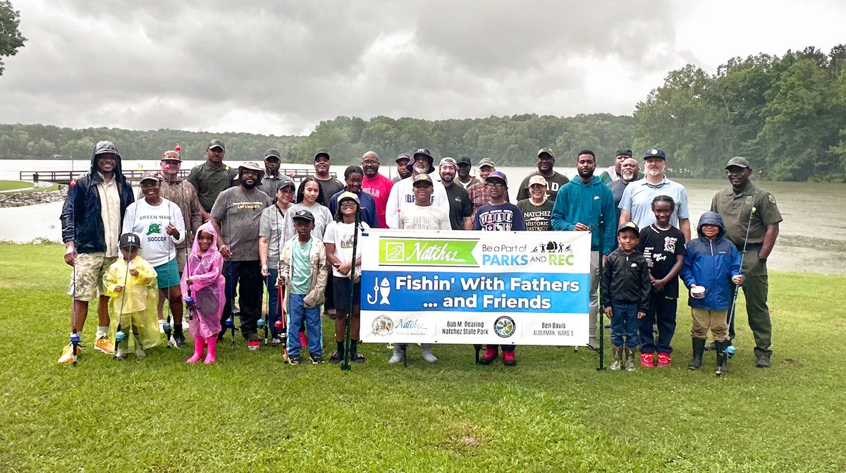 Fishin’ with Fathers and Friends at Natchez State Park teach...
