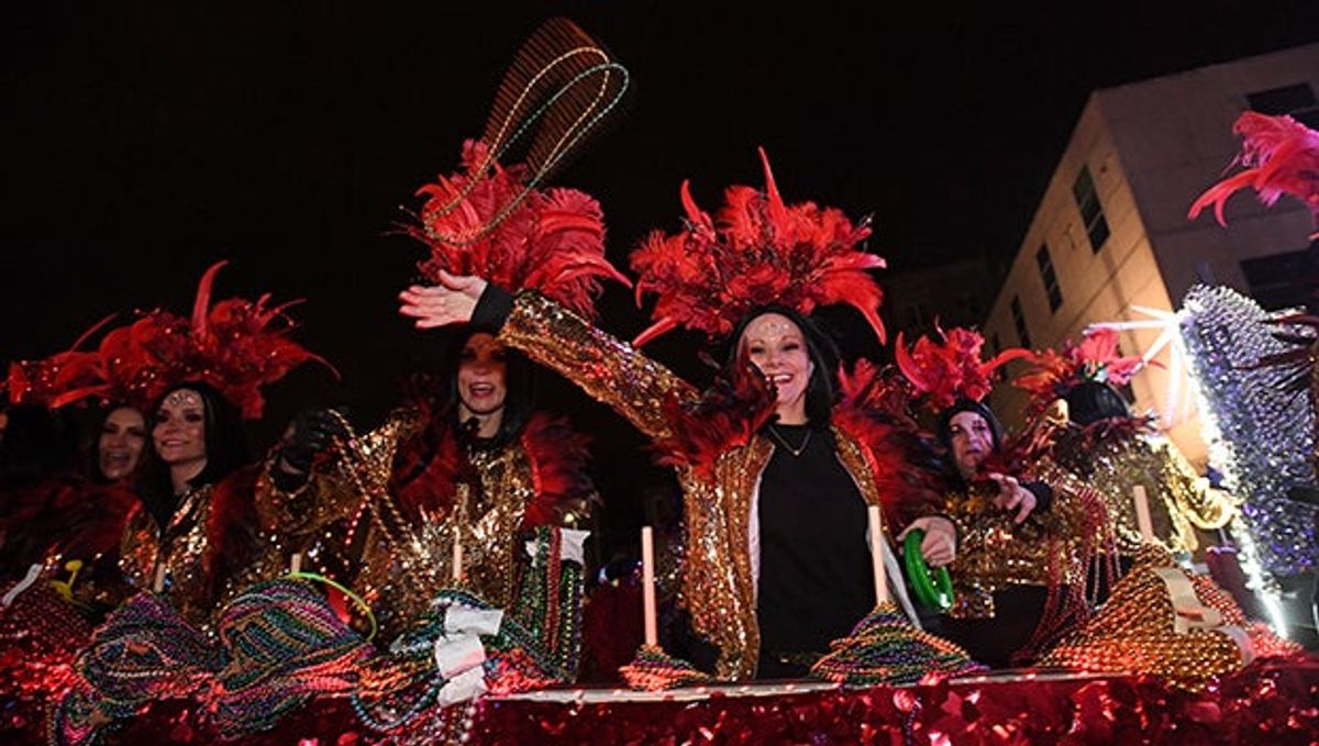 WATCH: Krewe of Phoenix parade rolls through downtown Natchez