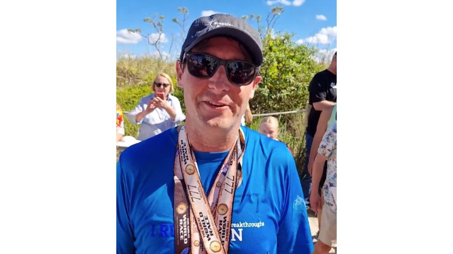 FORREST RUNS THE WORLD: Johnson completes marathon of races