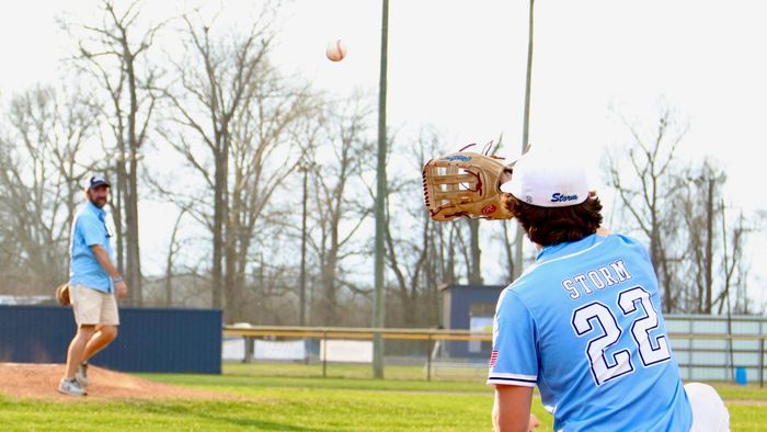 First pitch of DCS game honors Mullins, shining athlete and student