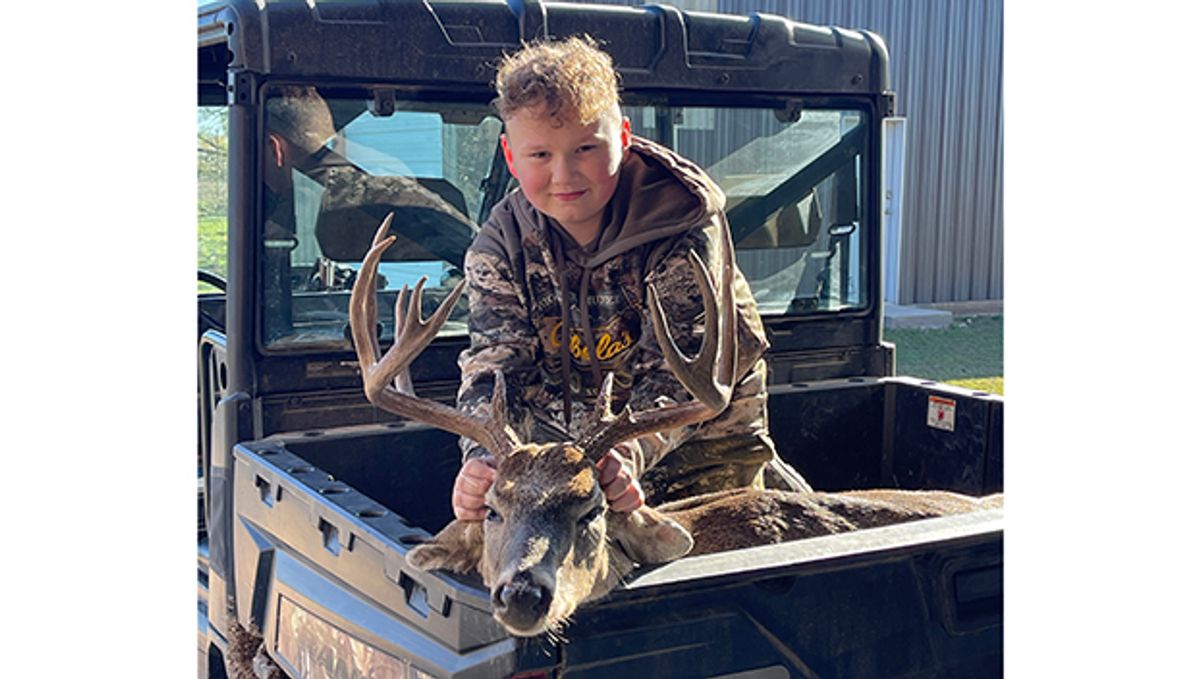 Patience allows young man to kill 150-class buck in Catch-A-...