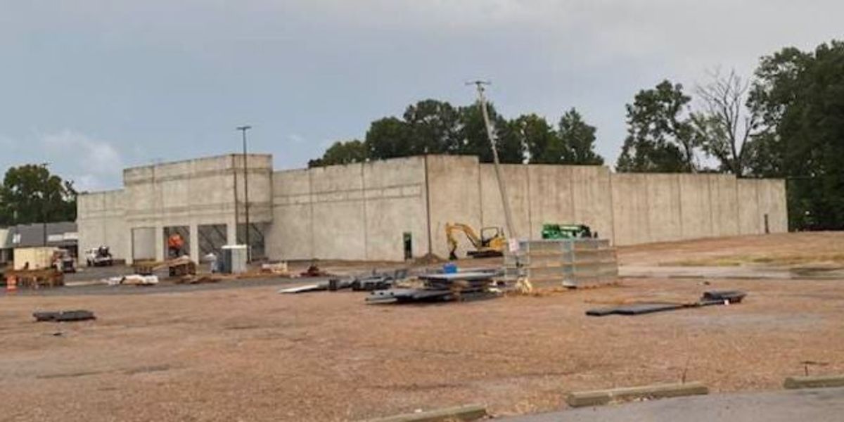 Hobby Lobby construction progressing quickly