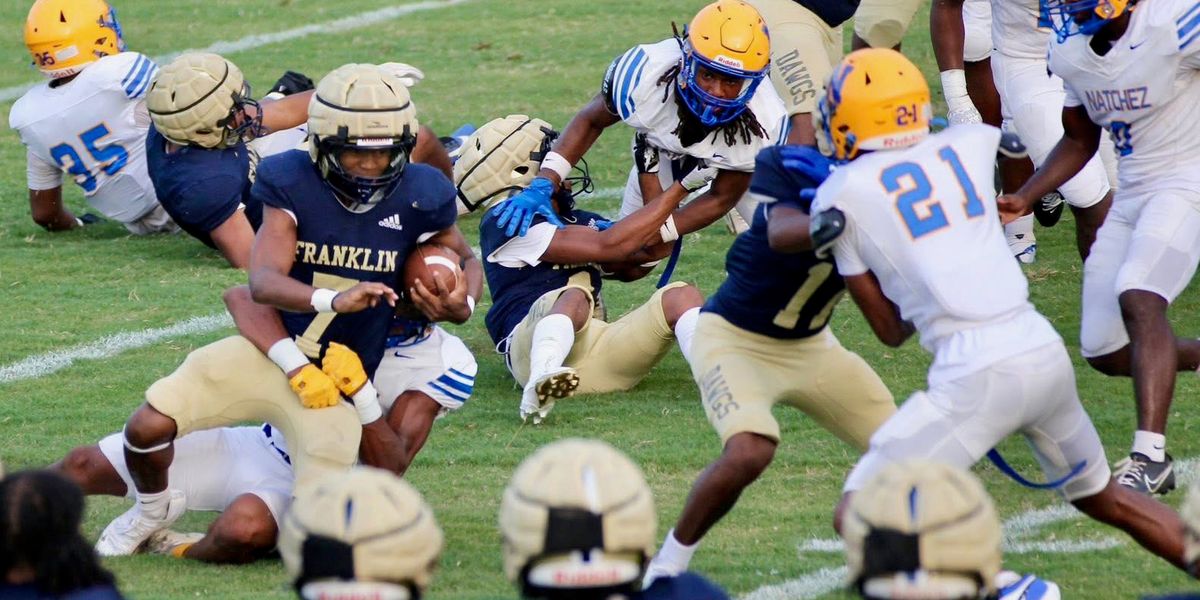 Franklin County uses big pass play to beat young Natchez High team at ...