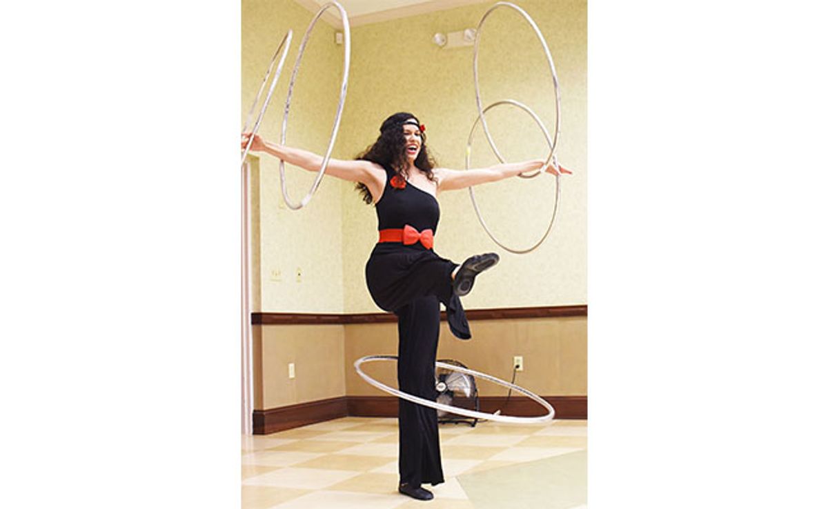 Photo Gallery: Hula Hooping at Ferriday Library