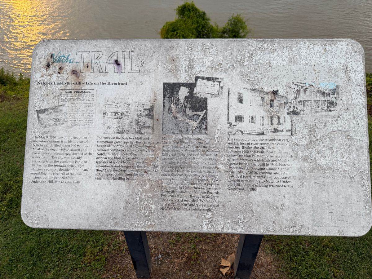 Natchez to update downtown walking trail signs with America2...