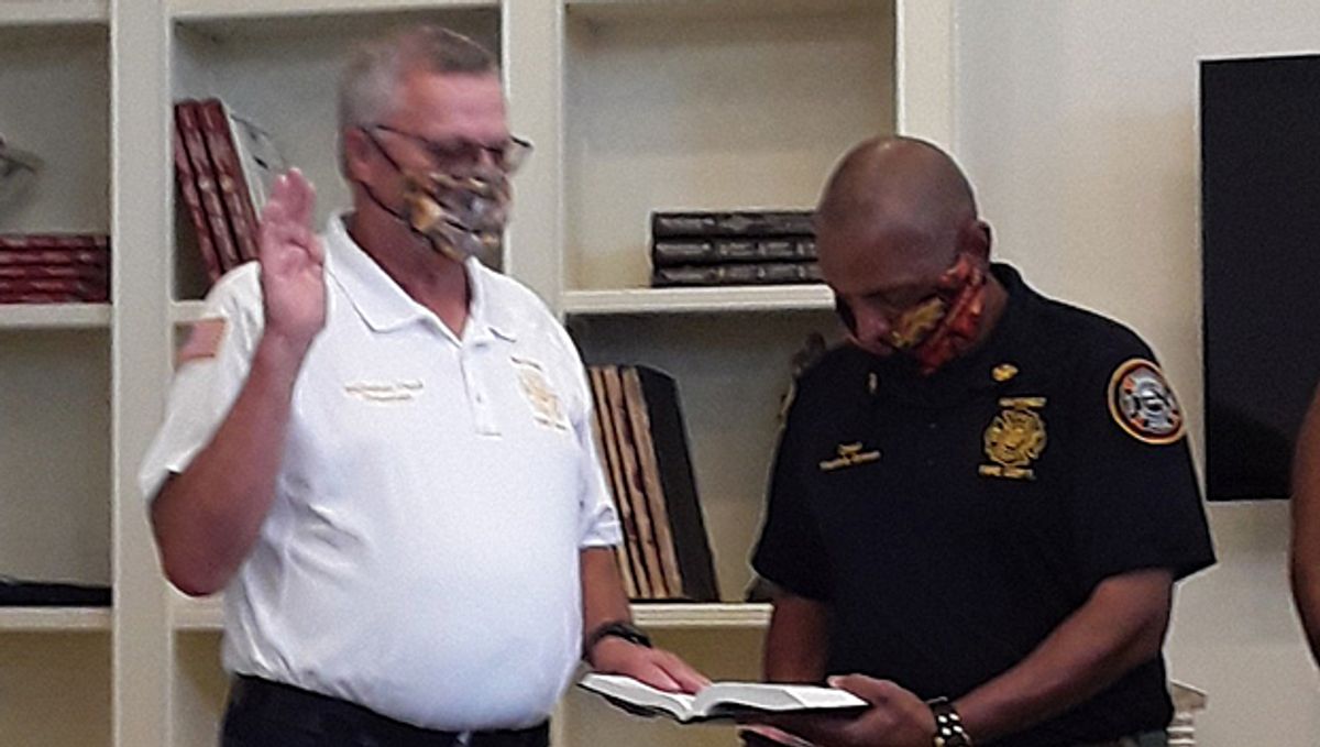Interim Natchez Fire Chief sworn in Monday