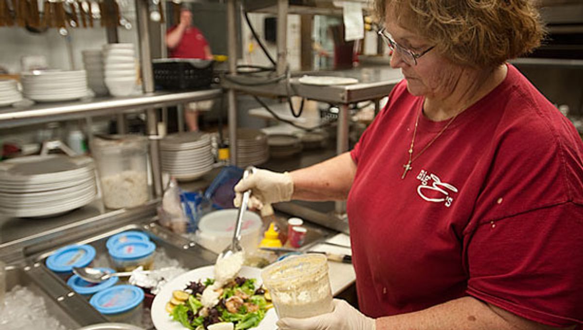 Clark returns to roots in steakhouse