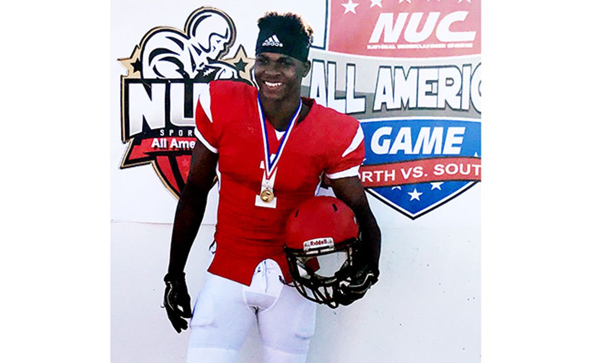 Trinity's Caston named MVP at elite all-star football game i...