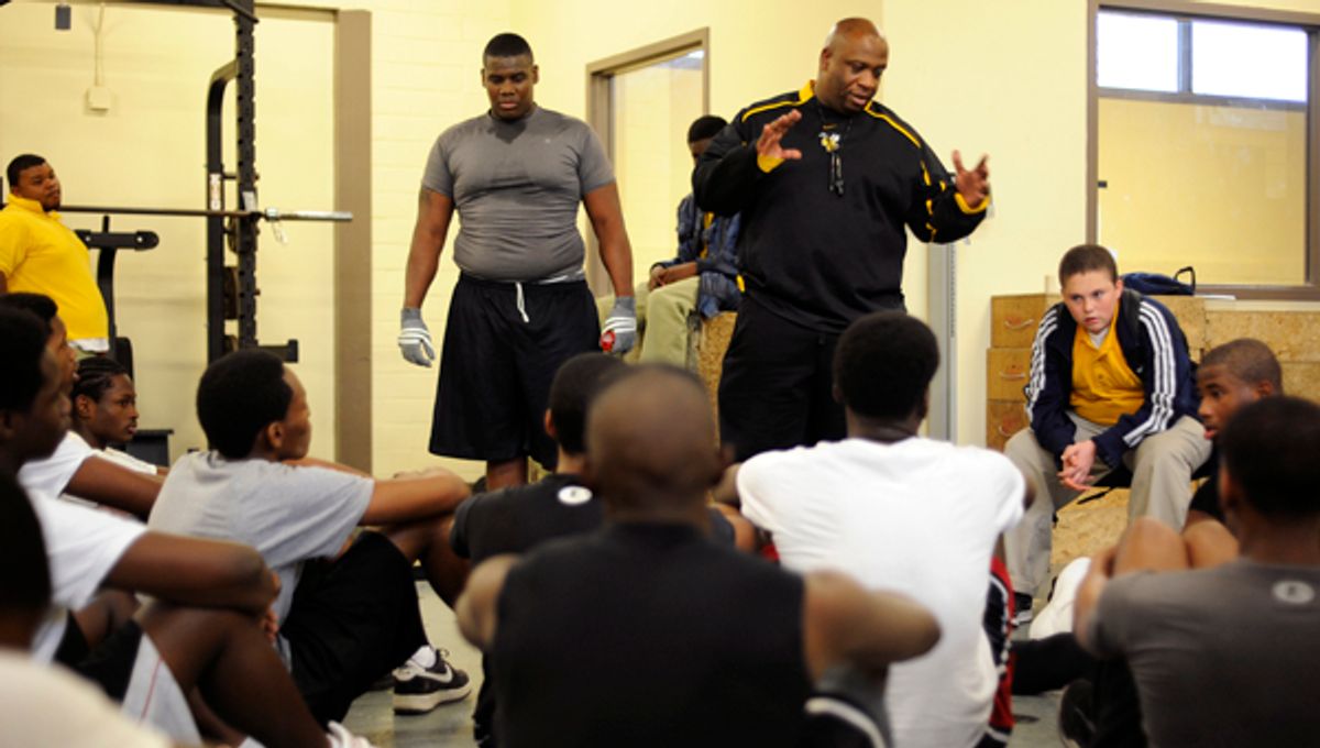 Ferriday preps for football