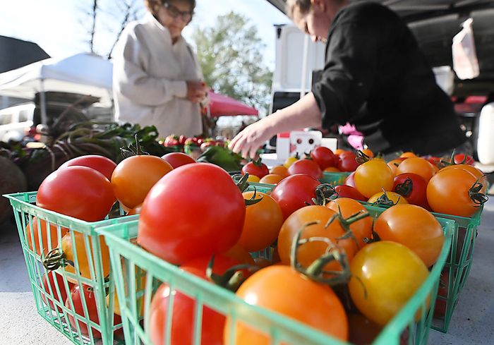 Promise of spring draws crowds to Natchez Farmers Market