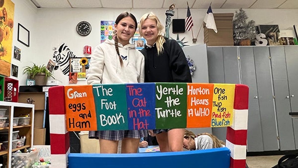 LEAVING THEIR MARK: ACCS high schoolers turn favorite books into art