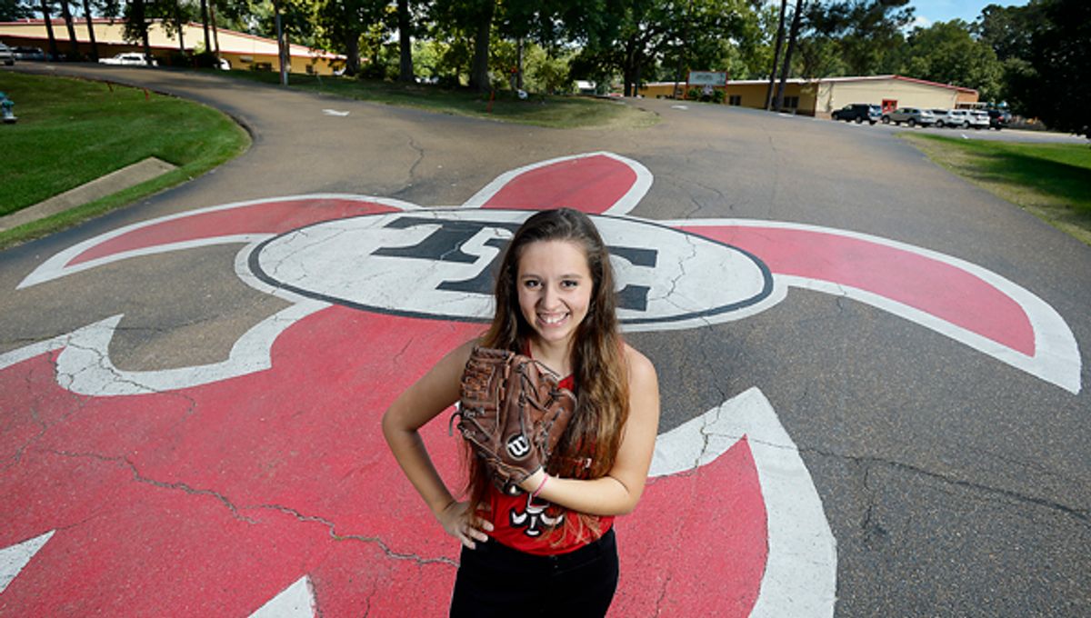 Ballard remembers mother through playing softball