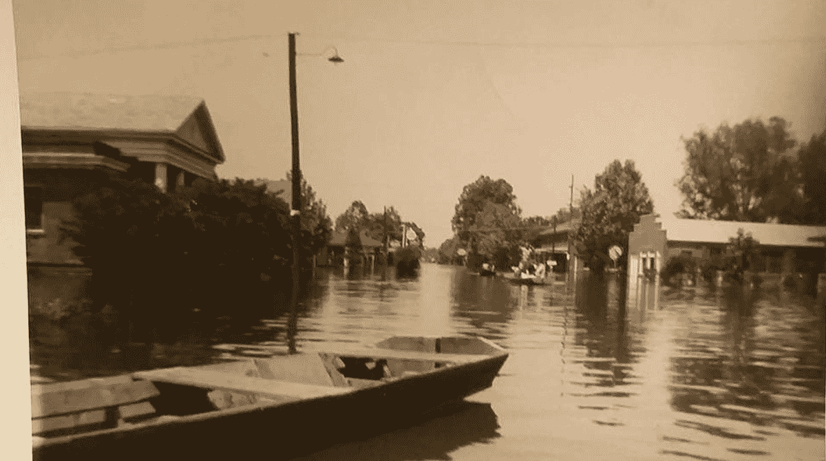Looking back: High water in Ferriday in 1945