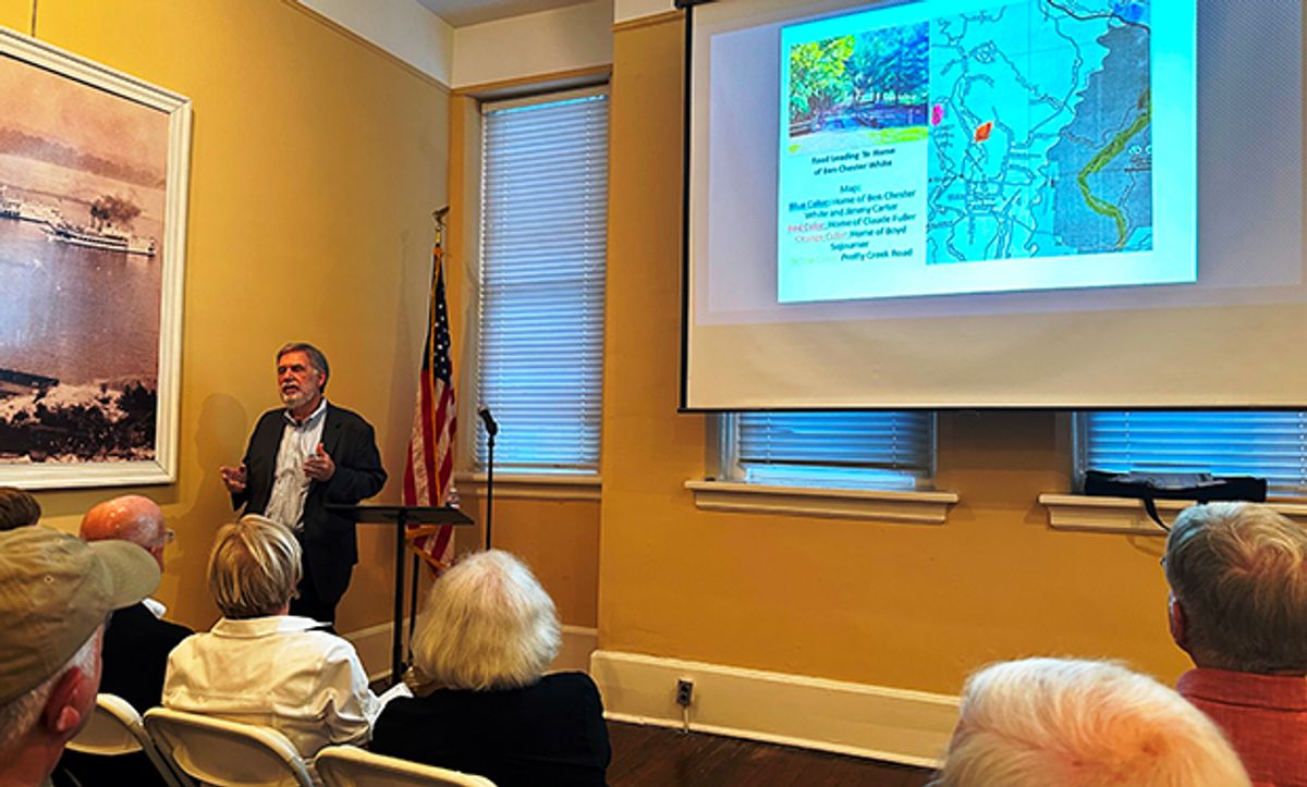 Nelson's talk on Ben Chester White draws record crowd