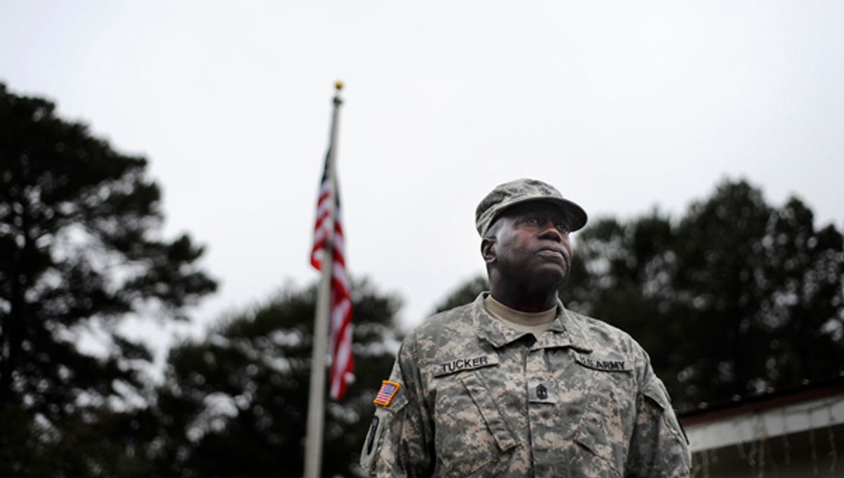 Soldier to the bone: Veteran continues military service