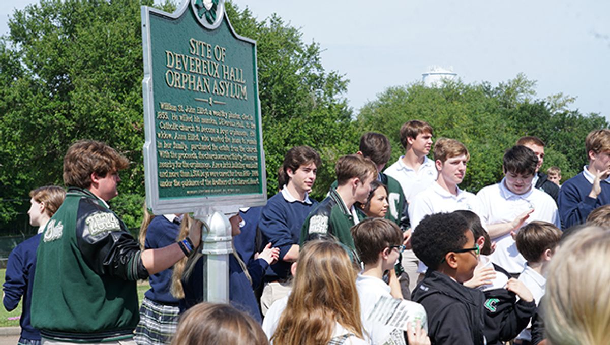 NOT FORGOTTEN: Historical marker dedicated at former orphanage site at...