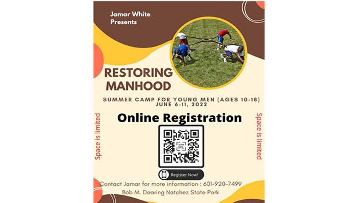 Summer camp for young men aims at Restoring Manhood