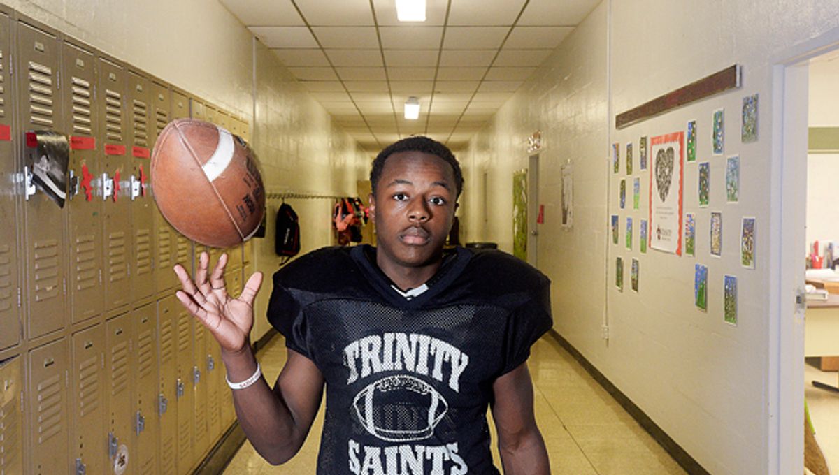 Scholar Athlete: Trinity's Adams balances making A's and B's...