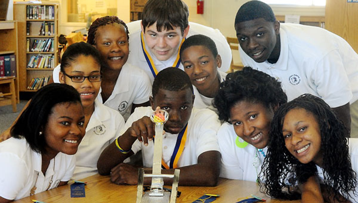 NHS students shine at science fair