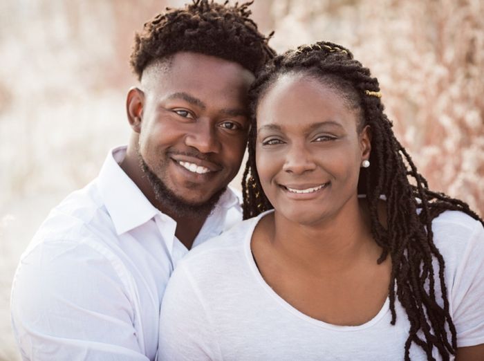 Nzo Caleb Johnson and Keyanna Gayden