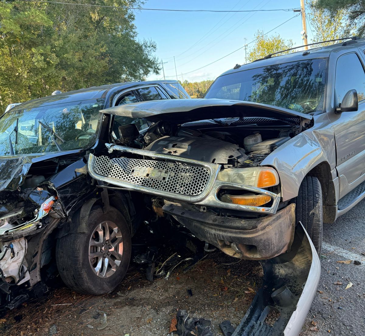 ACSO responds to two-vehicle crash