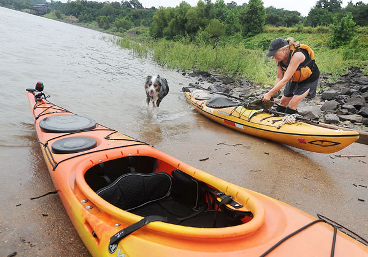 60-year-old kayaker aims to become first to travel Miss. Riv...