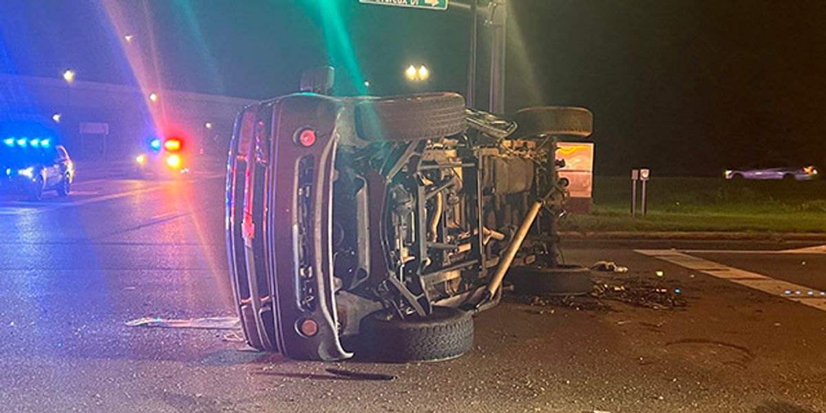 Two-vehicle wreck involving police unit under investigation