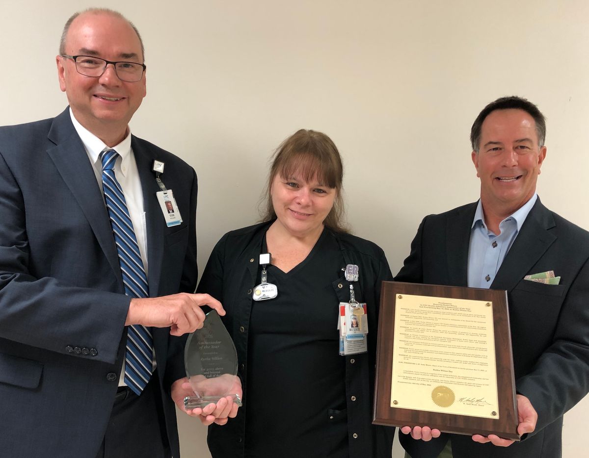 Ruthie Wilson named Ambassador of the Year for exceptional p...