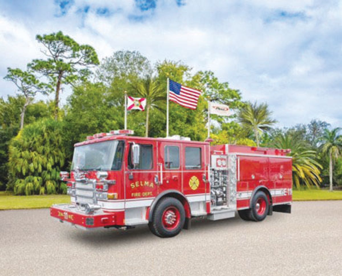 Selma Fire Department welcomes new engine