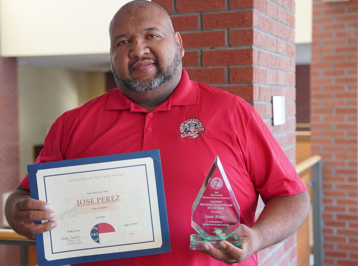 Clayton inspector named Eastern District Inspector of the Year