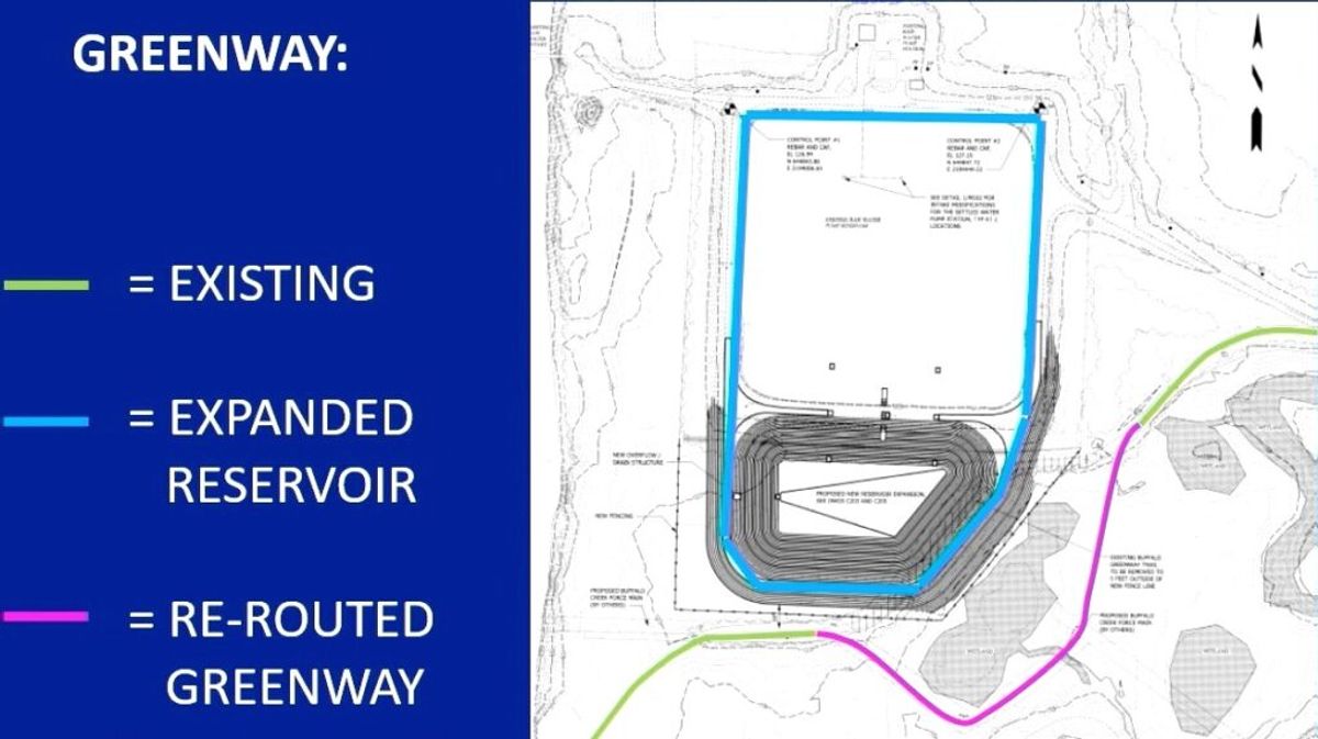 Smithfield greenway section is closer to rebuild