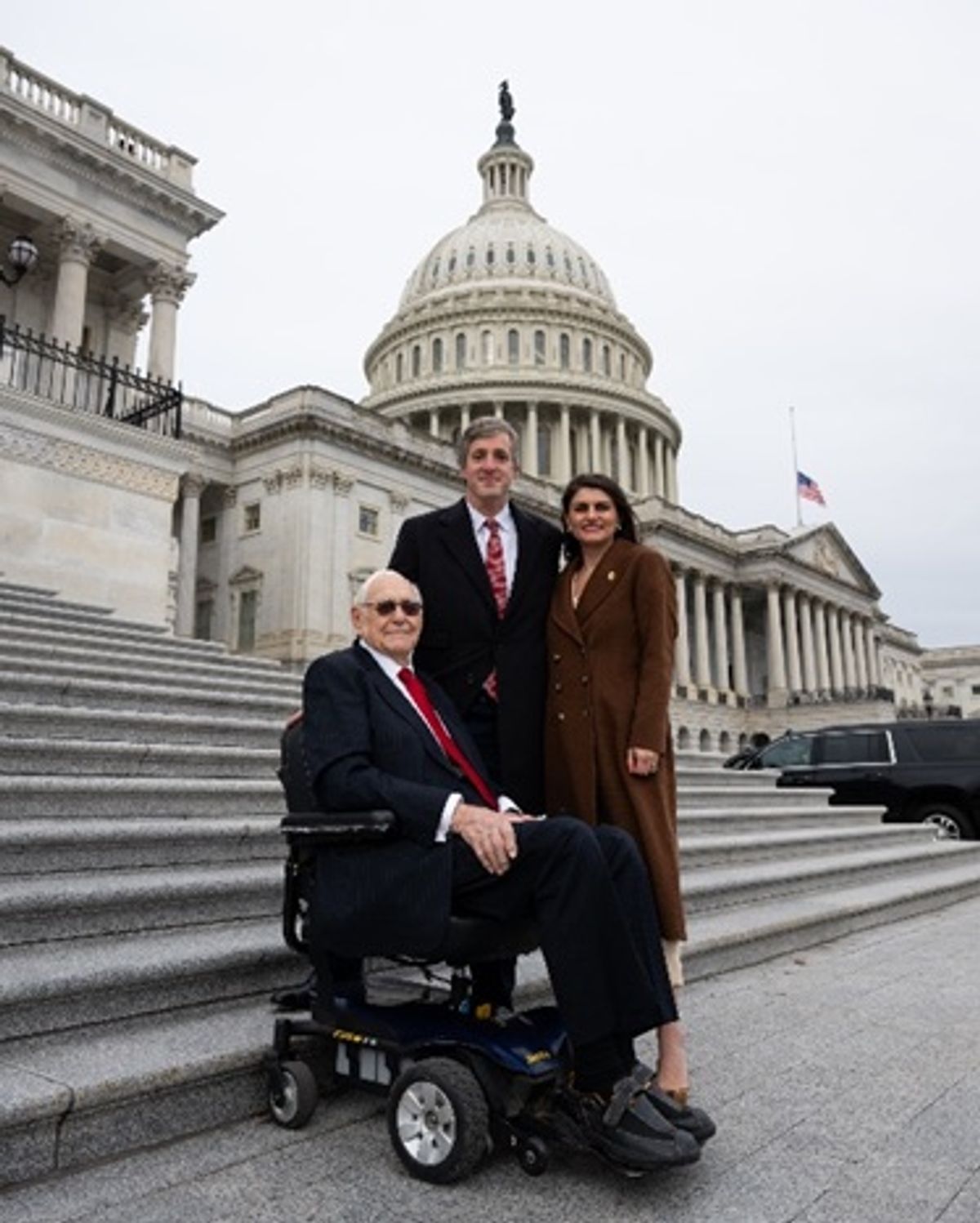 Knott’s grandfather sees him take oath