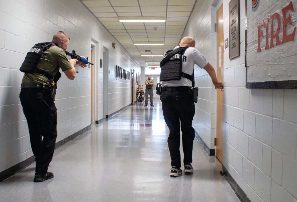 Training targets active shooters