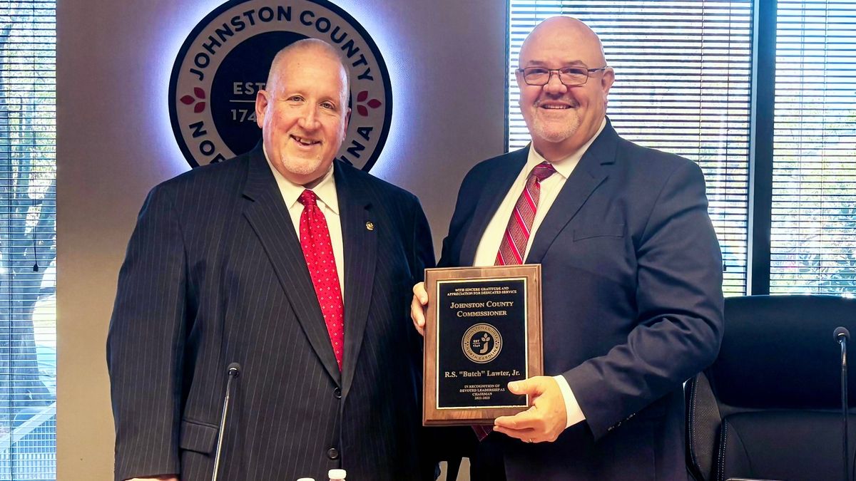 Harris chosen as chair of Johnston County commissioners