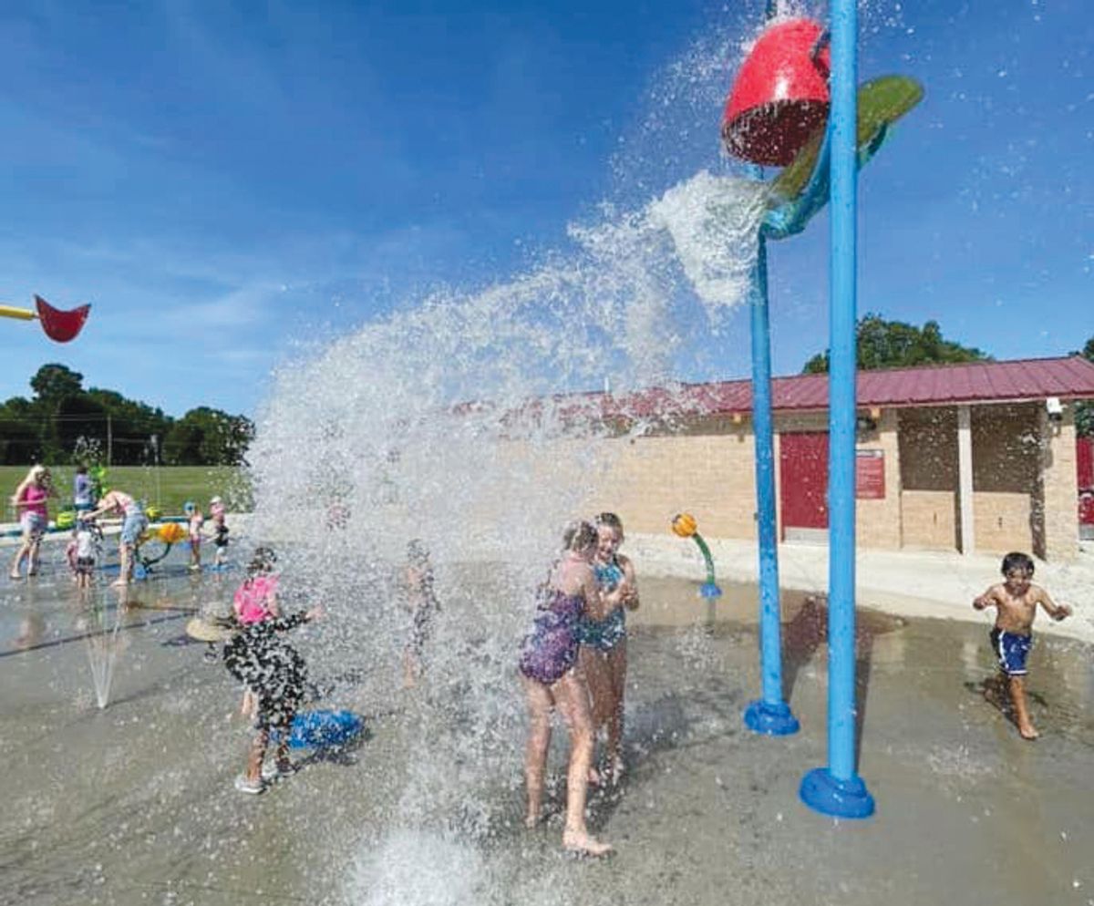 Splash pad opens for 2023 season
