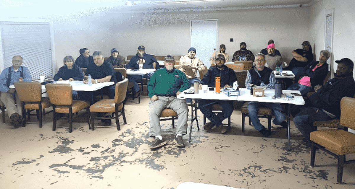 Fire department volunteers attend forestry classes