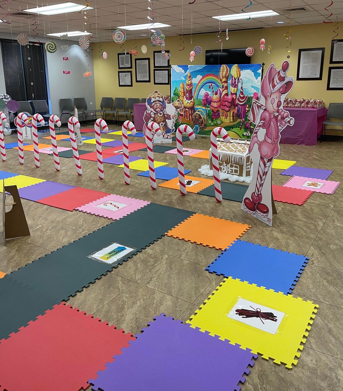 Candy Land fun at Greenville Library