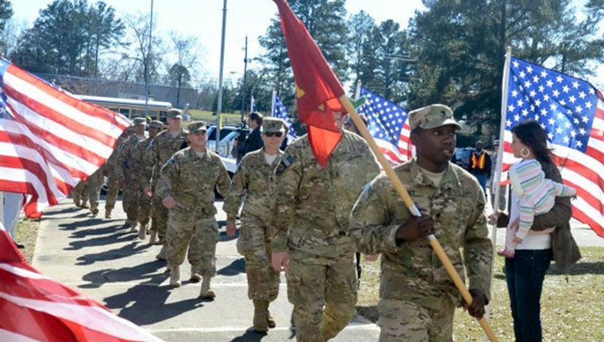 781st returns from "dangerous mission"