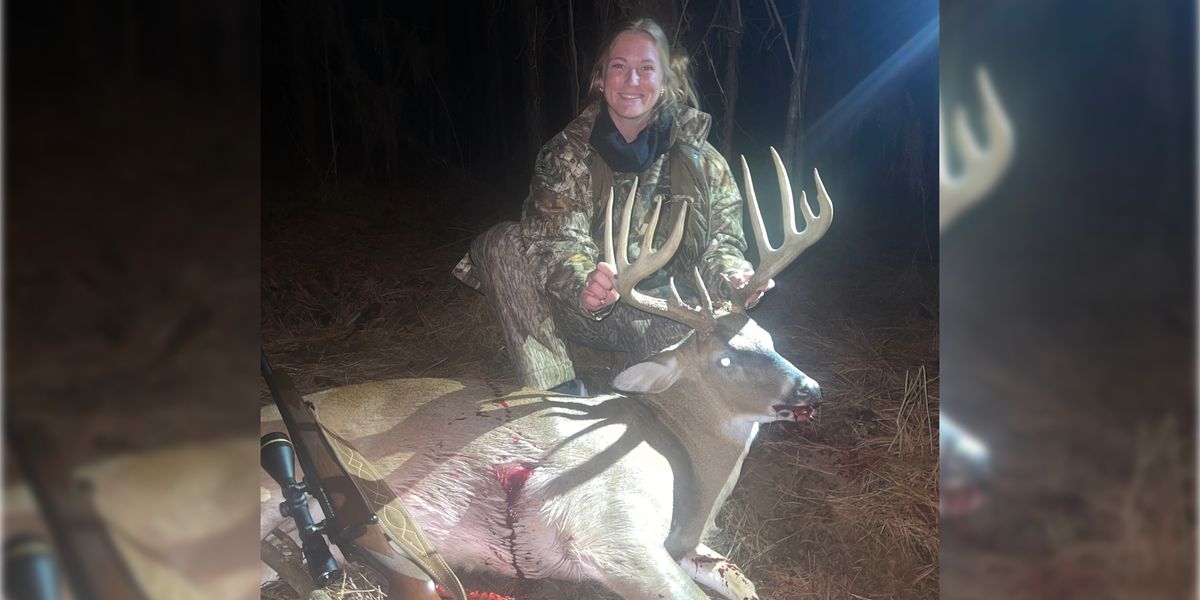 VanDyke harvests her first buck