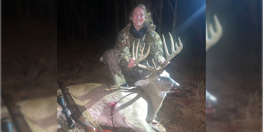 VanDyke harvests her first buck
