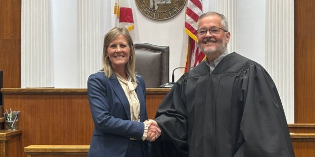 Gregory sworn in as Probate Judge