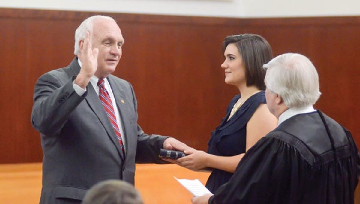 Perdue sworn in as Probate Judge