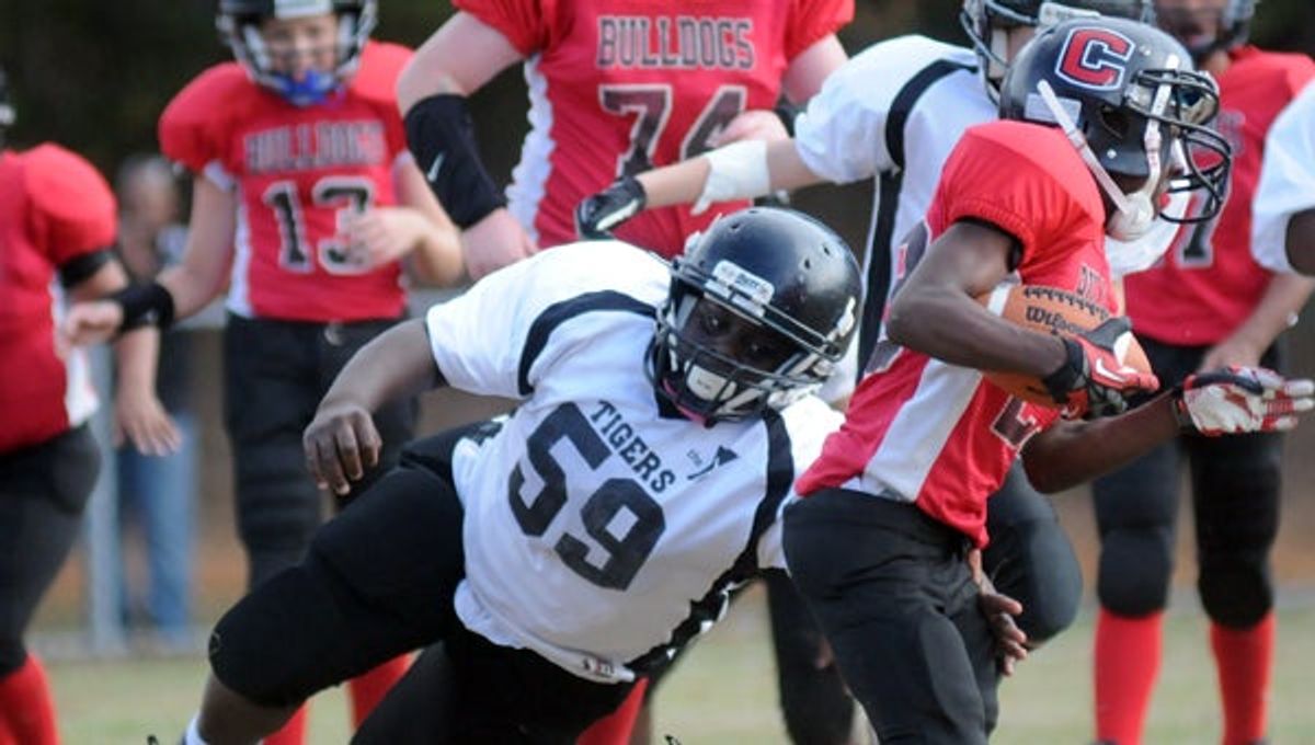 Pee-Wee Tigers win Super Bowl championship