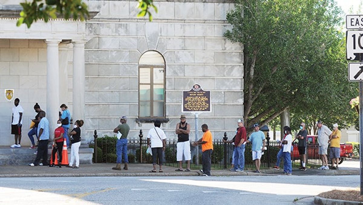 Butler County Courthouse reopens to long lines, new rules